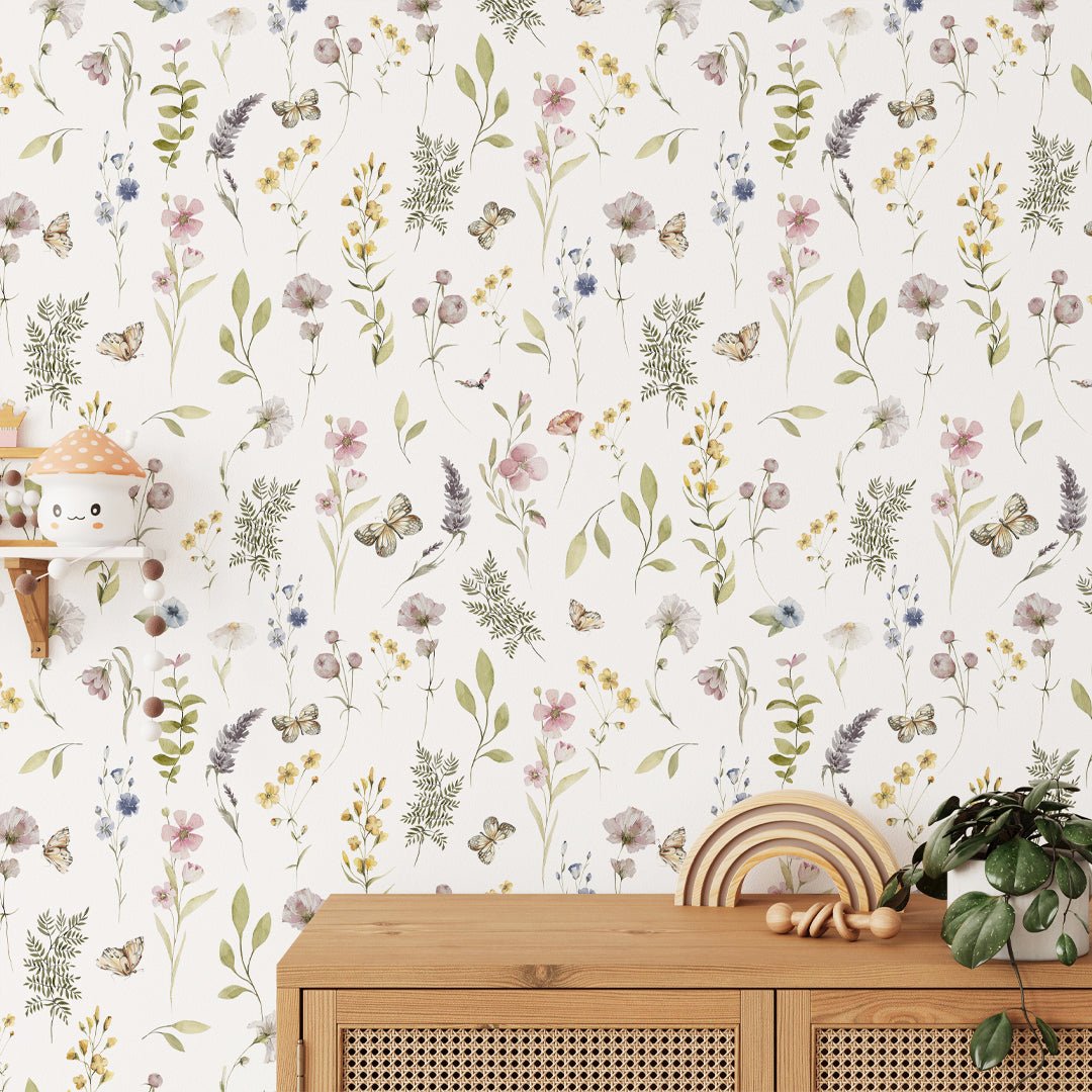 Wild Flowers Self Adhesive Wallpaper W051 – CostaCover